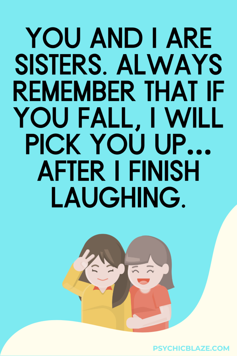 220+ Giggly Funny Sister Quotes for Sibling Revelry