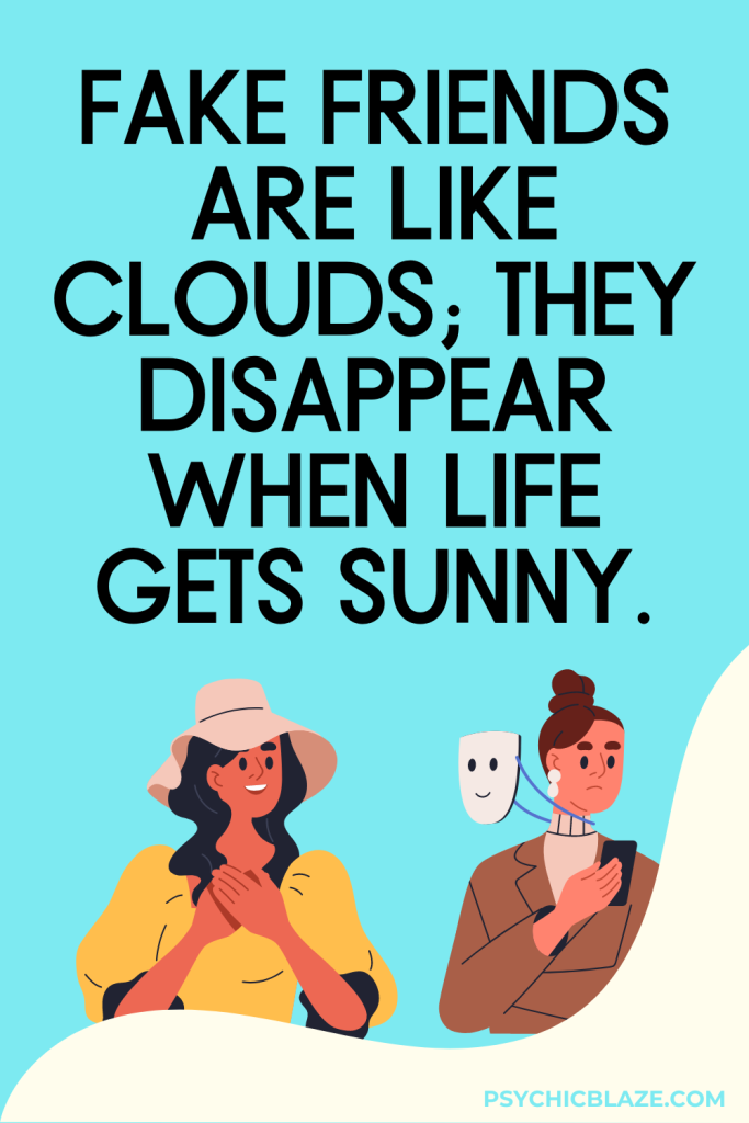55+ Funny Fake Friends Quotes That Hit Home